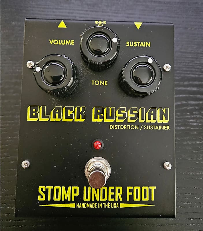 Stomp Under Foot Black Russian 2010s - Black | Reverb