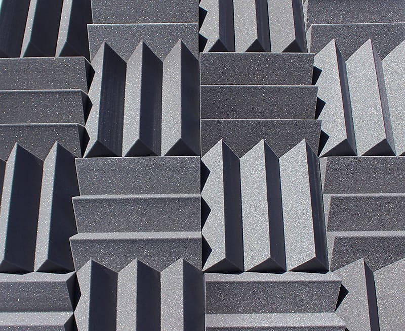 Acoustic Foam Panels - Bulk 4 Inch Thick Studio Foam Tiles - | Reverb