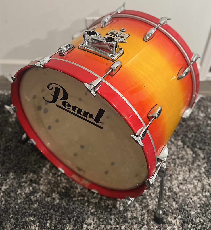 Pearl Session Series 22” Bass Drum - “Cherry Sunburst” | Reverb