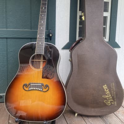 Gibson J-55 1995 - Vintage Sunburst | Reverb