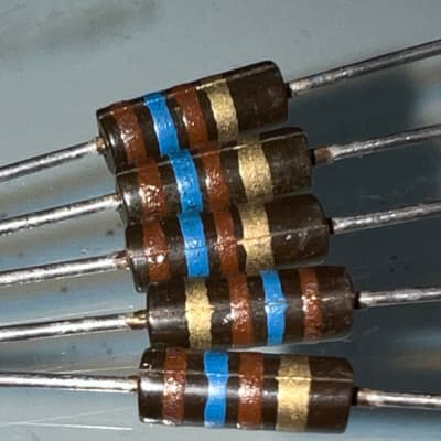Allen & Bradley 160 Ohm .5w @ 5% Tolerance Carbon Resistor | Reverb