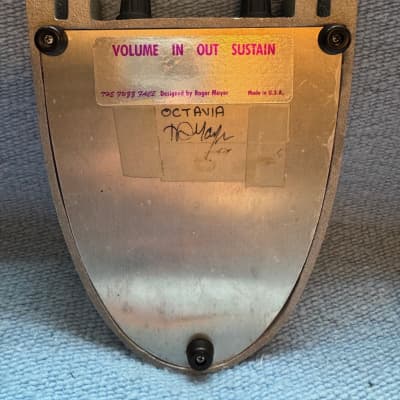 Roger Mayer Vintage 1970's Octavia Fuzz Face: RARE & Amazing | Reverb