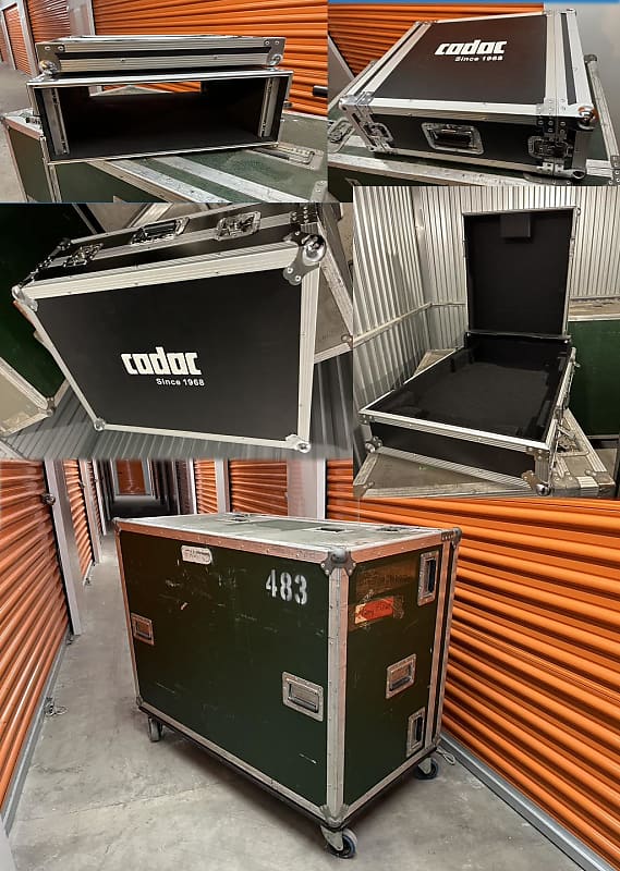 3 Road Cases Rack • CADAC "K Type" & CDC4 Console • NEW • | Reverb