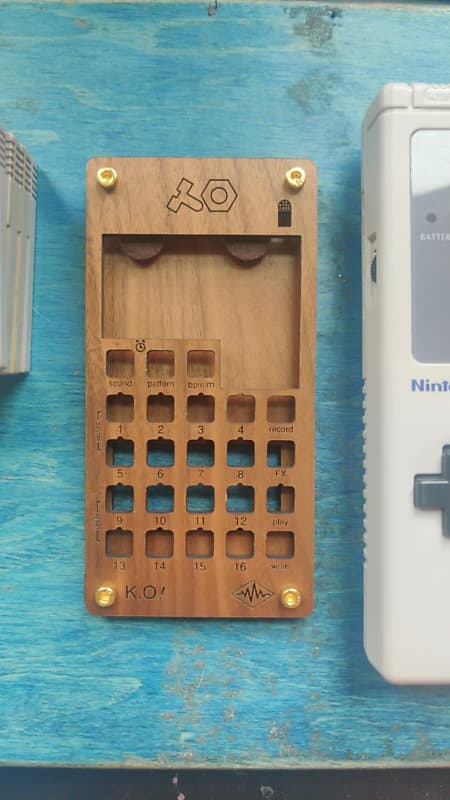 Solid Walnut Wood Case For Teenage Engineering Pocket | Reverb