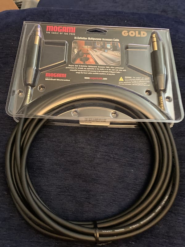 Mongami Mogami Gold Instrument 10 Straight to Straight | Reverb