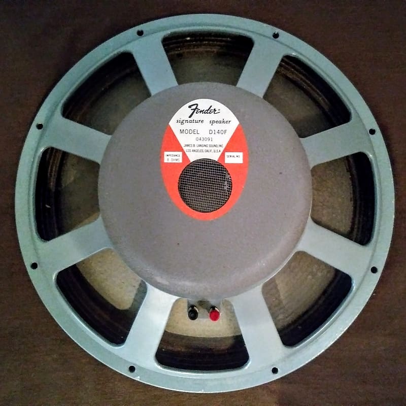 Fender JBL D140F 15" 8 ohm Bass speaker | Reverb