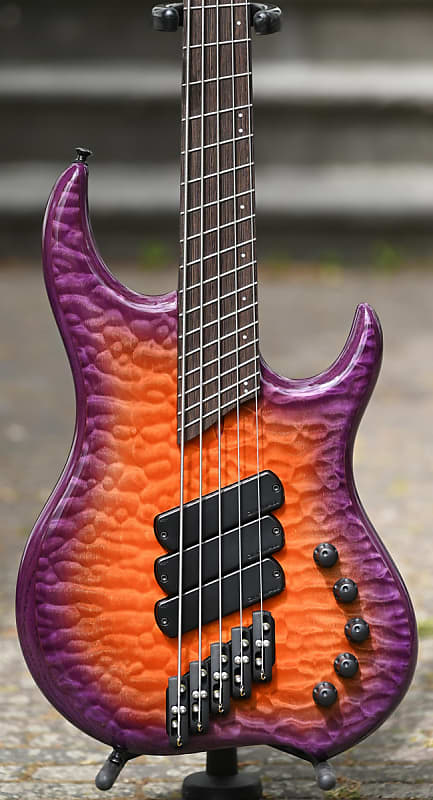Dingwall Custom Shop Z3X 5-string - 2-Tone amber to purple | Reverb