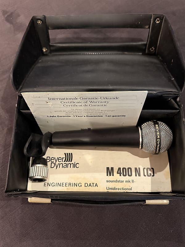 Beyer dynamic M400 microphone | Reverb