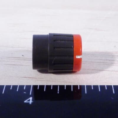 Fostex Model 2050 Parts - Small knob, dark orange cap | Reverb