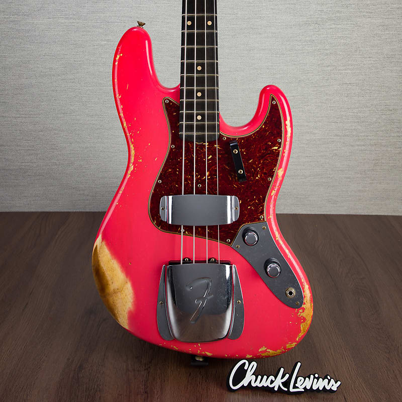 Fender Custom Shop 62 Jazz Bass Heavy Relic with Ebony | Reverb
