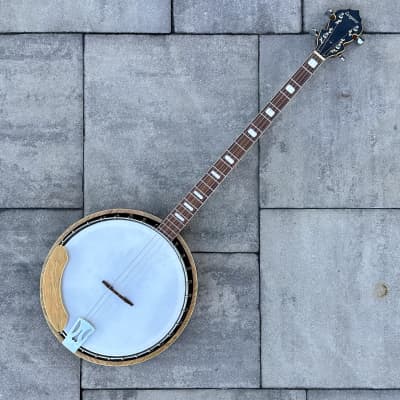 Vintage Conquerer Plectrum Resonator Banjo, 1970s | Reverb
