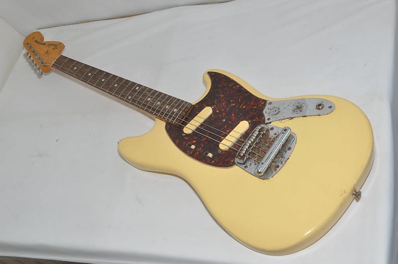Fender Japan MUSTANG OFFSET Contour Body Electric Guitar Ref | Reverb