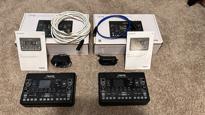 2 Midas DP48 Dual 48 Monitor Mixers with EXTRAS!! | Reverb