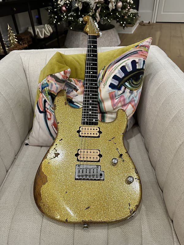 Charvel Red Dave Masterbuilt Relic San Dimas Custom Shop 24 | Reverb