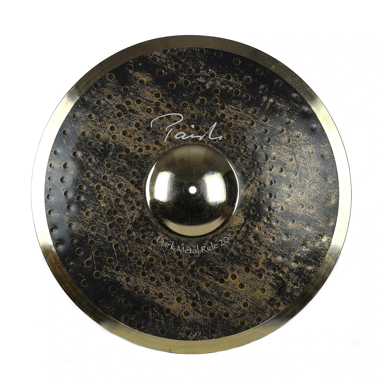 Paiste 20" Signature Dark Metal Ride Cymbal 1989 - 2010 | Reverb