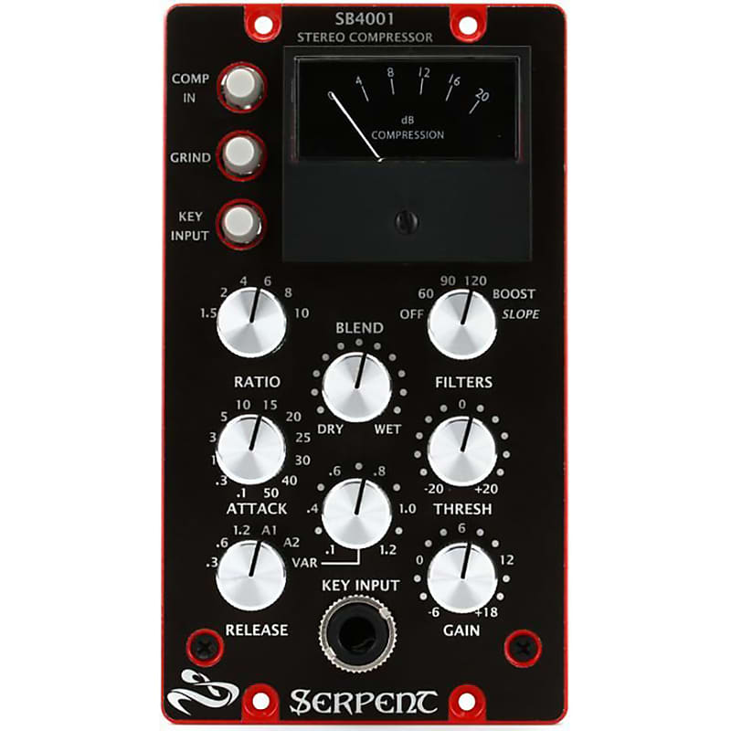 Serpent Audio SB4001 500-Series Stereo Buss Compressor | Reverb UK