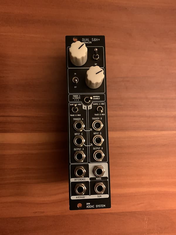 ADDAC System ADDAC215 Dual S&H+ 2020-ish - Black | Reverb