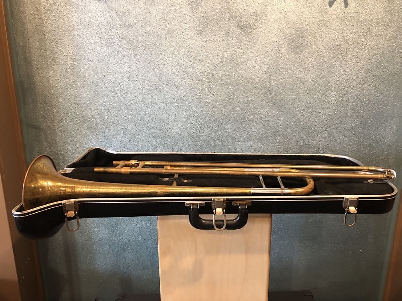 Vintage: American Triumph TROMBONE by harry pedler & sons | Reverb