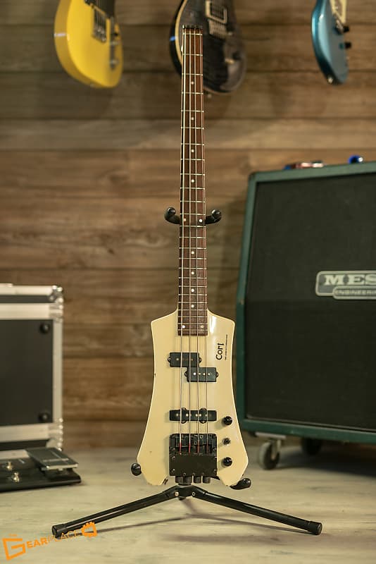 Cort Headless 4 String Bass Cream Reverb