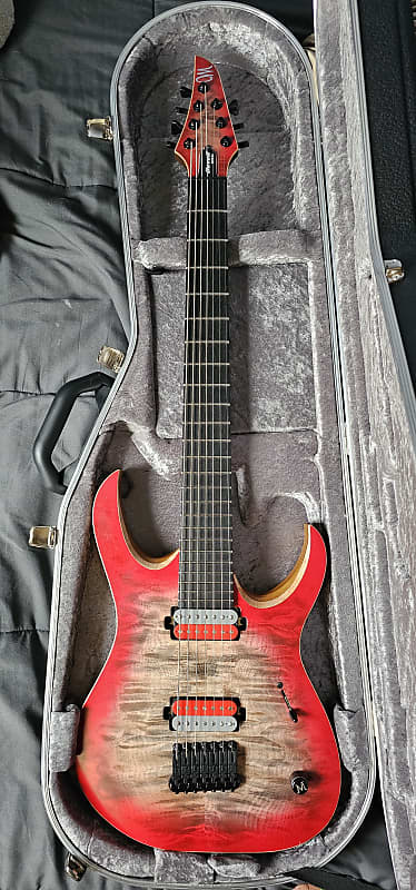 Mayones Duvell Qatsi 2.0 7 Baritone Ruby Burst | Reverb