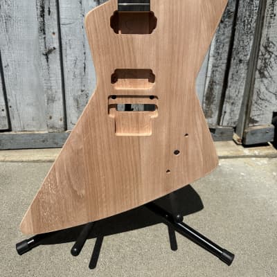 DIY Explorer Style Guitar Kit w/ Floyd Rose Licensed Bridge | Reverb