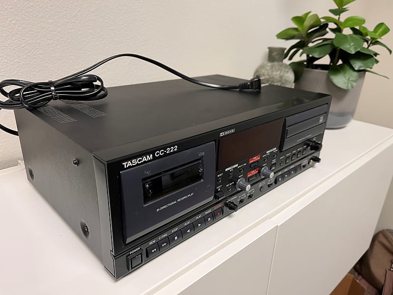 TASCAM CD Recorder/Cassette Deck CC-222 2002 | Reverb