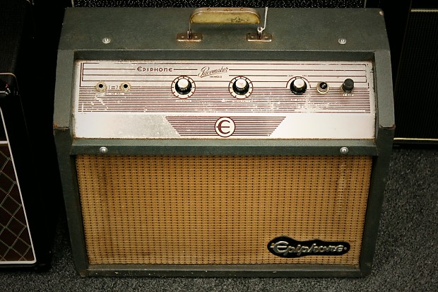 Vintage 1960s Epiphone EA-50T Pacemaker Tremolo Tube Amp | Reverb