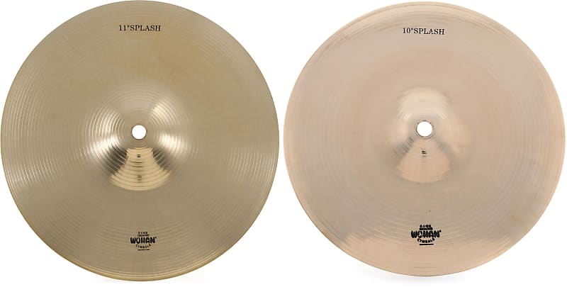 Wuhan 11 inch Splash Cymbal Bundle with Wuhan 10 inch Splash | Reverb