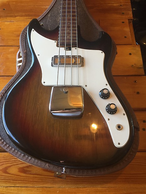 Matador Short Scale Bass 1960s Sunburst | Reverb