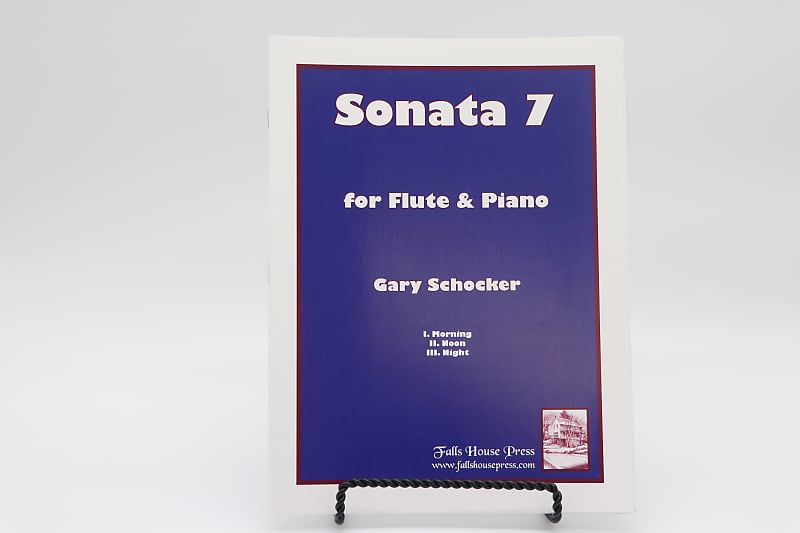 Sonata 7 for Flute and Piano, by Gary Schocker | Reverb