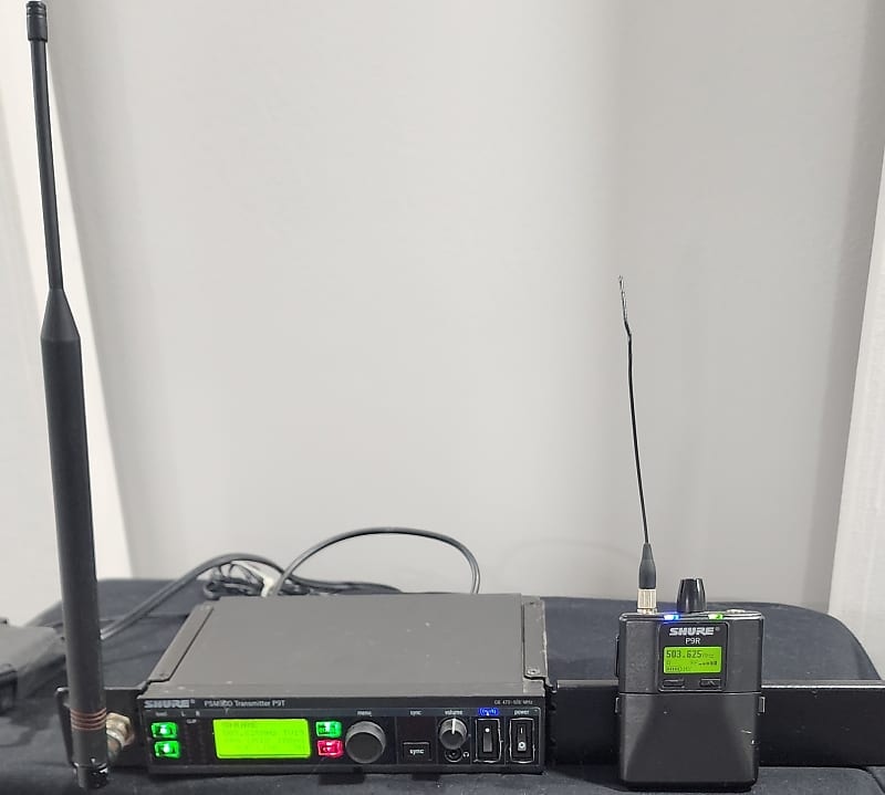 Shure PSM900 p9t Rack and P9R bodypack - g6 band | Reverb
