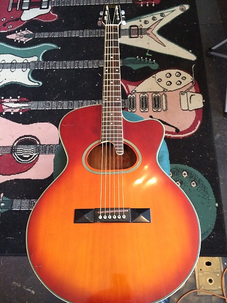 1970's Rhapsody Acoustic Guitar | Reverb