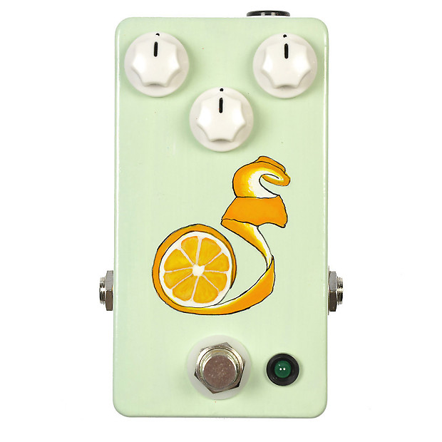 JHS Pulp 'N Peel 3 Knob Compressor V3 Hand Painted 'Orange | Reverb