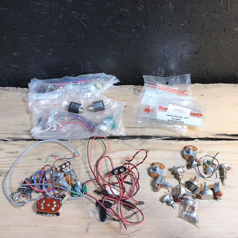 Bulk lot 06 Bass preamps Gibson output jack EMG pots and | Reverb UK