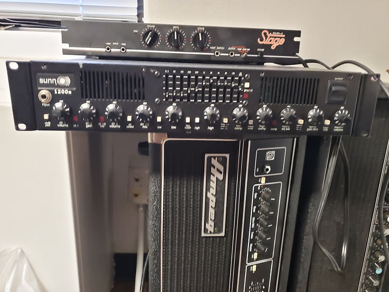 Sunn 1200s Rackmount Bass Amp | ~1997 | Good Condition | Reverb