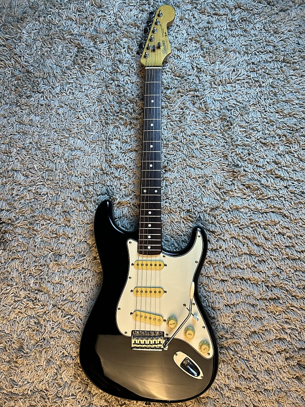 Squier Stratocaster MIJ 1988 - Black | Reverb