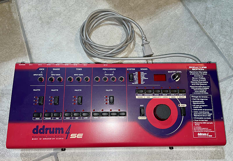 Clavia ddrum 4 SE 2000's Signature Edition - Red | Reverb