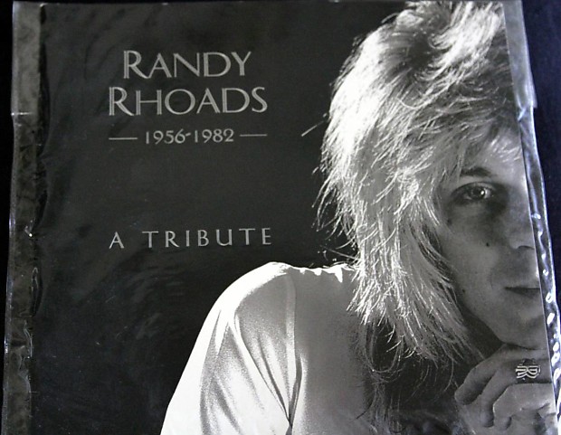 Randy Rhoads tribute book and CD by Jackson Guitars, | Reverb