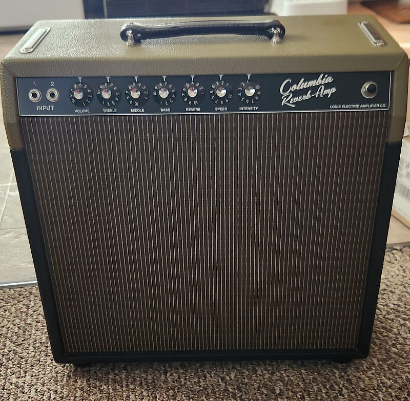 Louis Electric Columbia Reverb w/ cover | Reverb