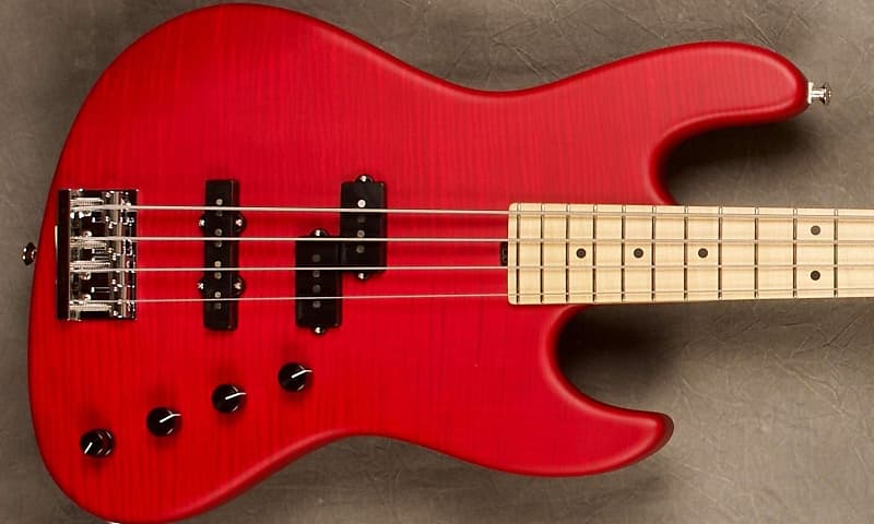 Sadowsky NYC Satin Series Verdine White - Trans red premium | Reverb