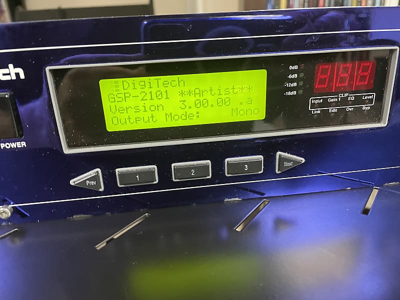 Digitech 2101 Artist Limited Edition Mystic Blue | Reverb