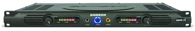 Samson SERVO120A-RST-01 Stereo Power Amplifier 60W Per | Reverb