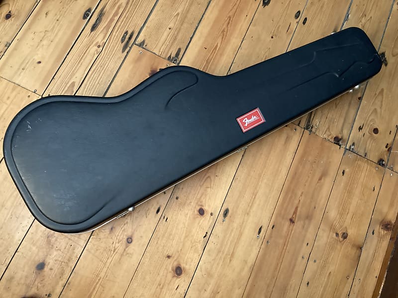 Fender Red Label Jazz / Precision Bass Guitar Hard Shell Case | Reverb