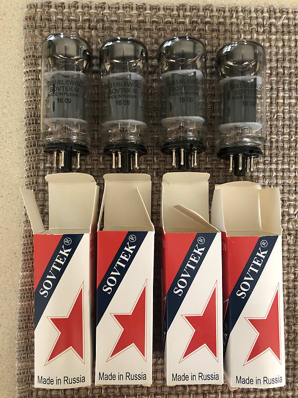 Sovtek 5881 Quad Set | Reverb