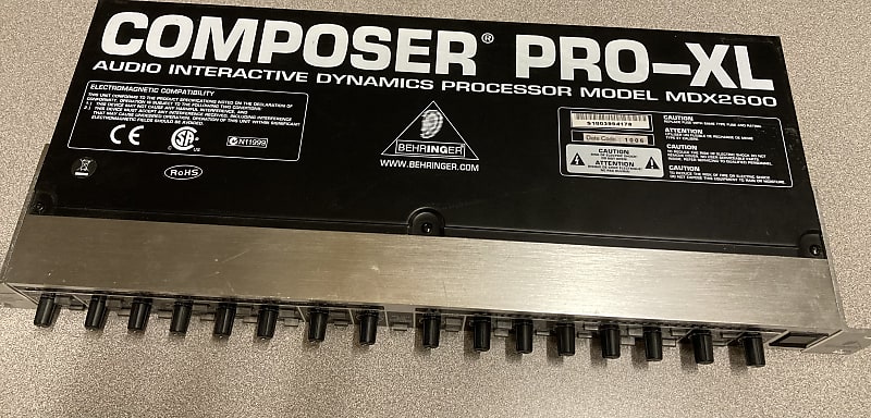 Behringer MDX2600 Composer Pro-XL Compressor / Limiter | Reverb UK