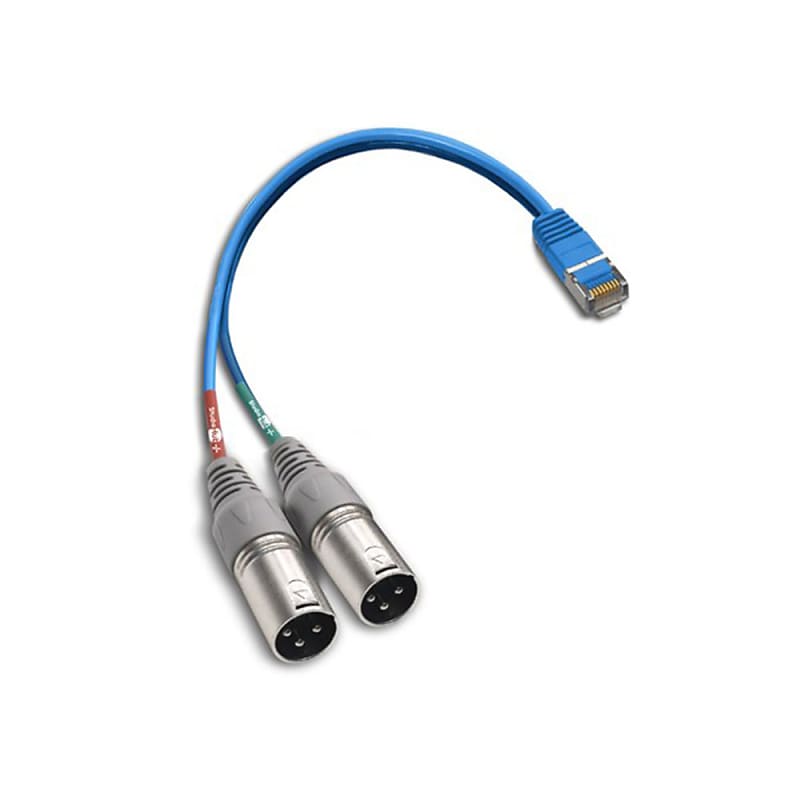 StudioHub ADAPTM-XLRMD - RJ45 to Dual XLR Male Adaptor Cable | Reverb