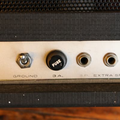 1960s Teisco Checkmate 50 Amp Head w/ Reverb & Tremolo | Reverb