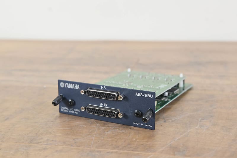 Yamaha MY16-AE 16 Channel AES/EBU Interface Card (church | Reverb