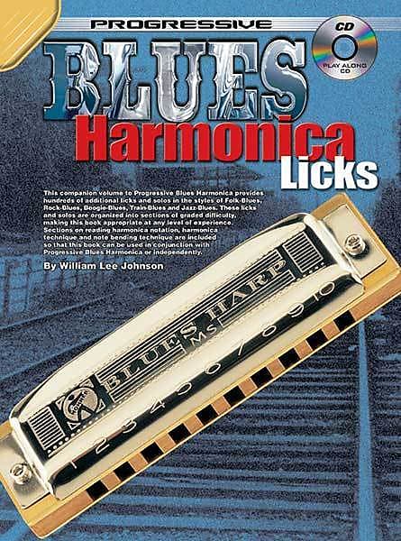Progressive Blues Harmonica Licks Book/CD | Reverb