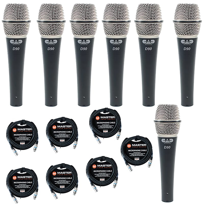7-Pack CAD Audio D90 Supercardioid Dynamic Handheld | Reverb